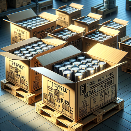 F-Style Metal Shipper Kits - JKboxes